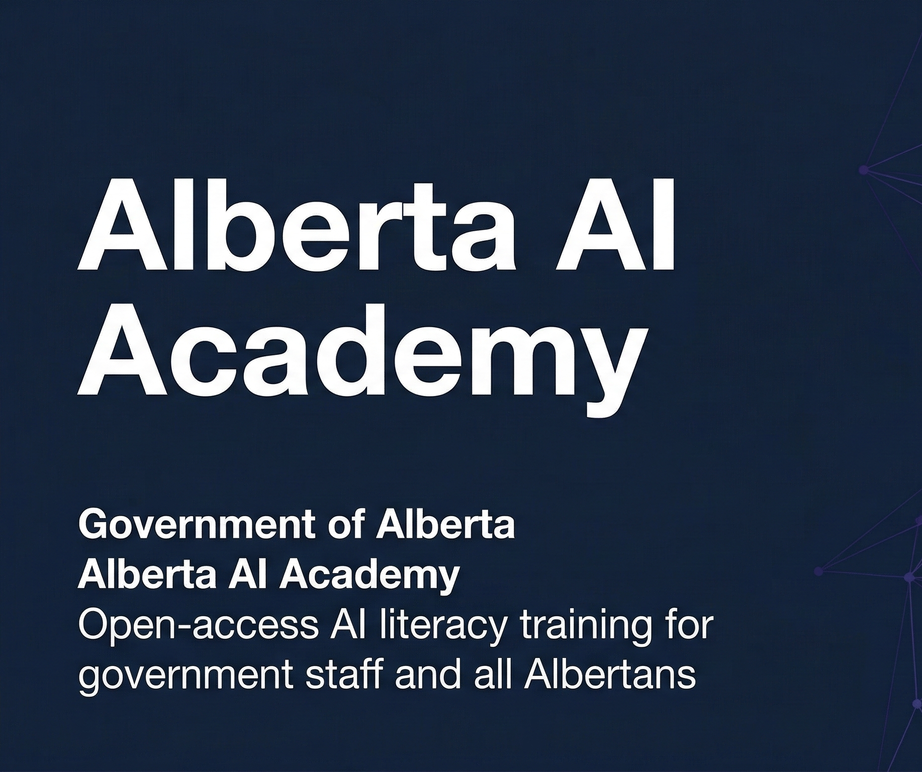 Alberta AI Academy